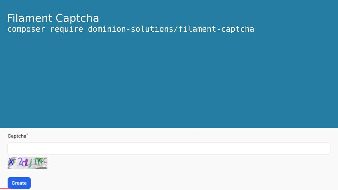 Captcha - Filament