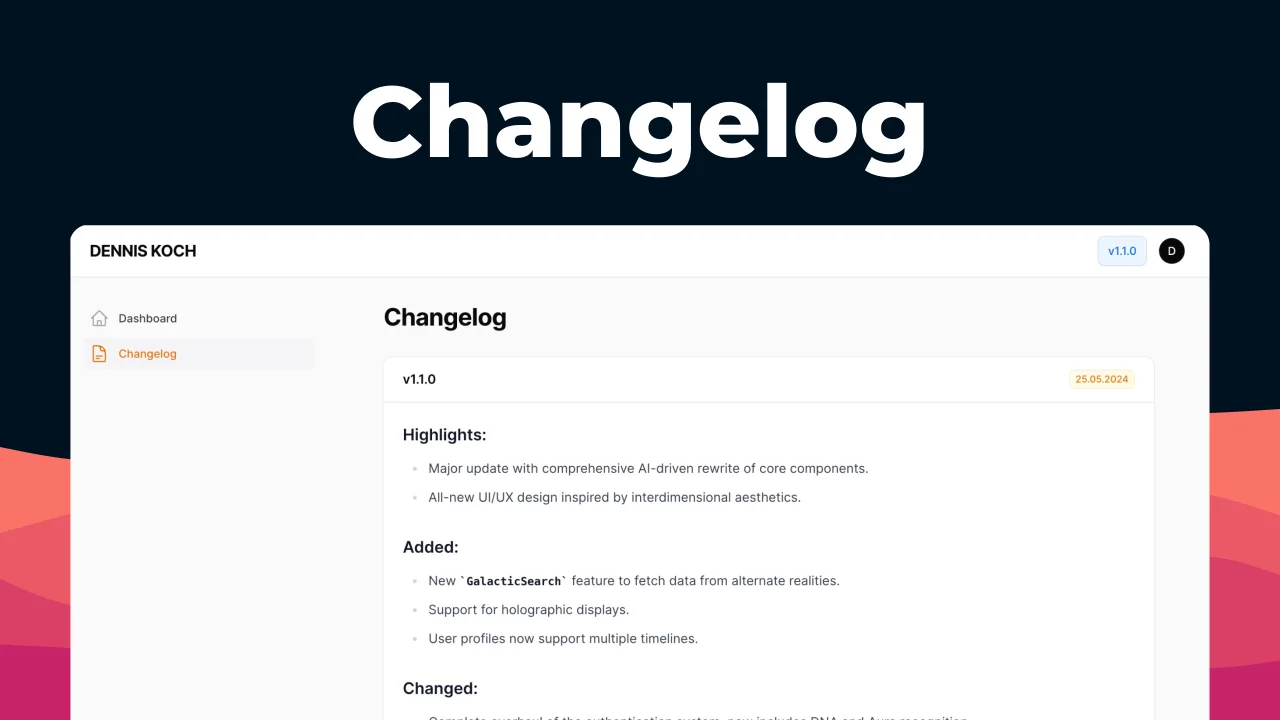 Changelog - Filament